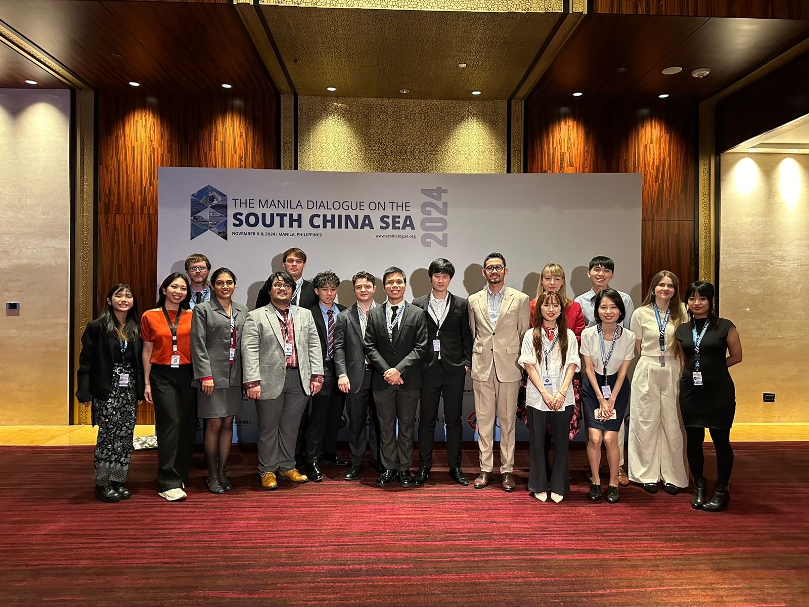 TIU Students Attended the Manila Dialogue on the South China Sea with ...